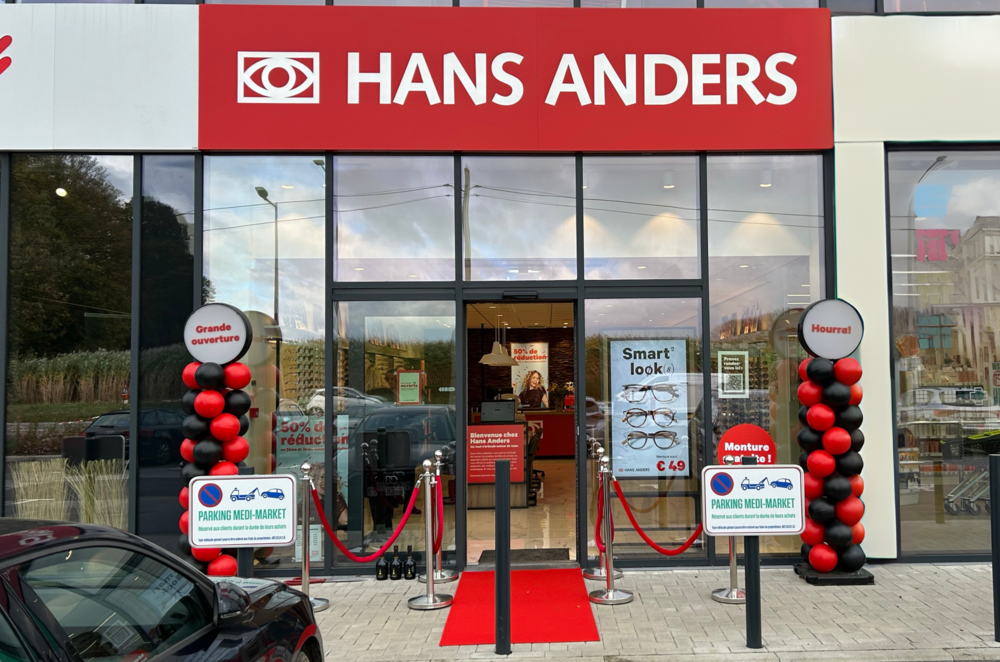 Nouveau magasin Hans Anders à Gembloux | Nexeye Newsroom