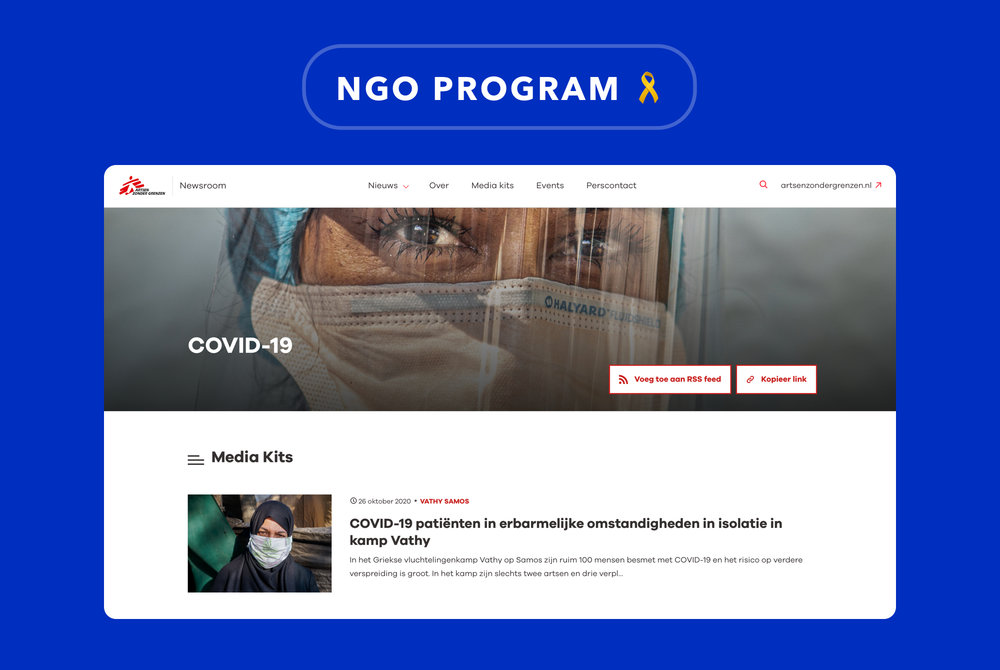 pr.co donating newsrooms to 25+ NGOs | PR.co Newsroom