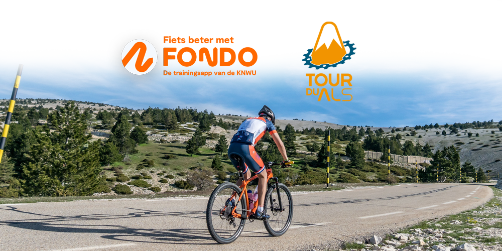 KNWU Fondo start samenwerking met Tour du ALS - KNWU (bericht)