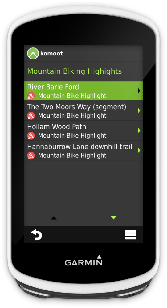 Komoot veröffentlicht neues Garmin App Update - Komoot (Pressemitteilung)