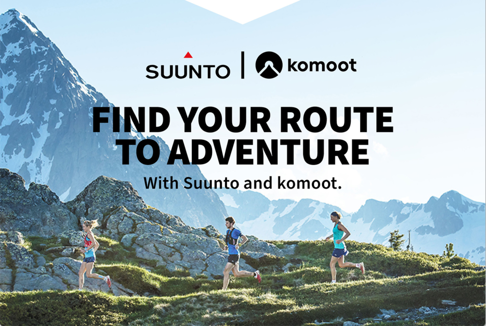 Find your route to adventure with Suunto and komoot | Komoot Newsroom