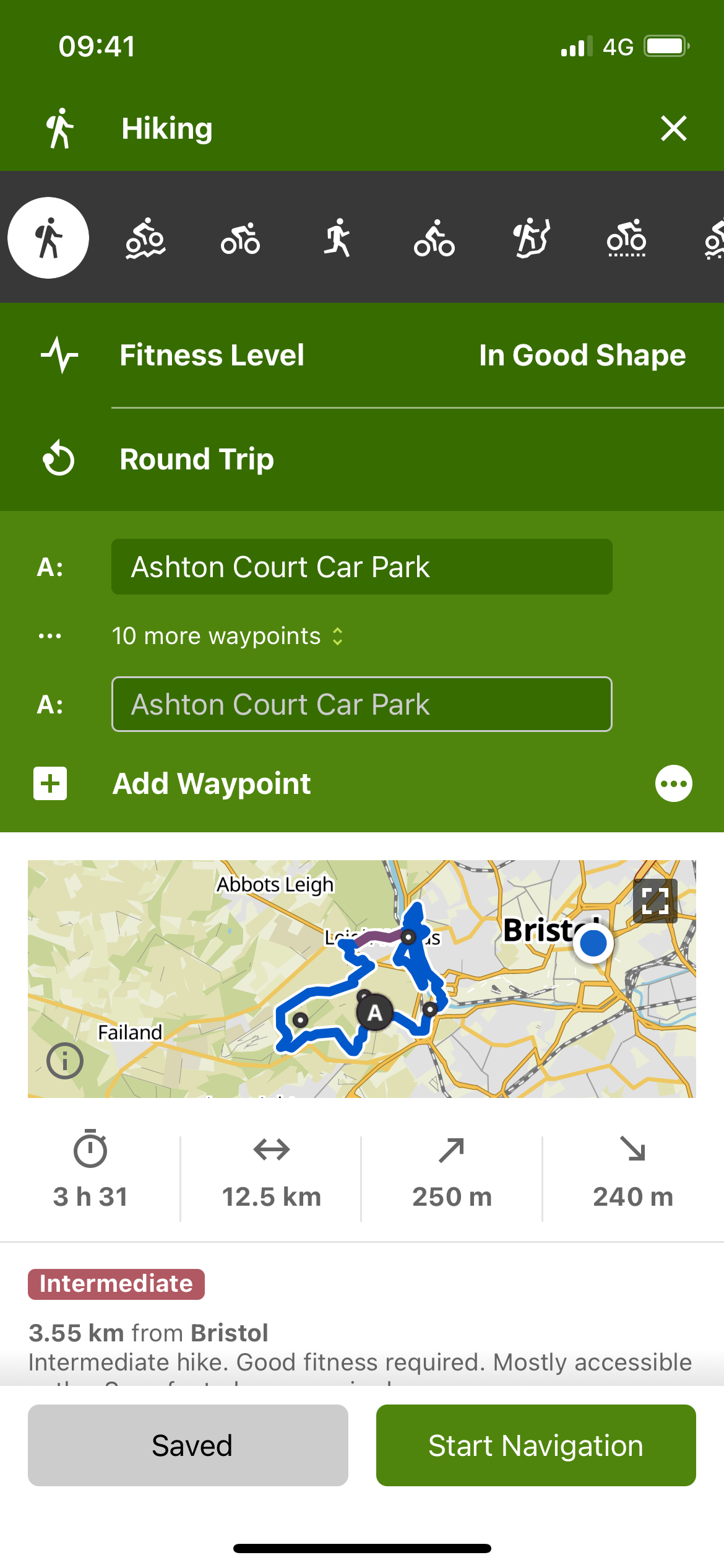 Press-Kit: Plan Features - EN Komoot App Screenshots | Komoot Newsroom