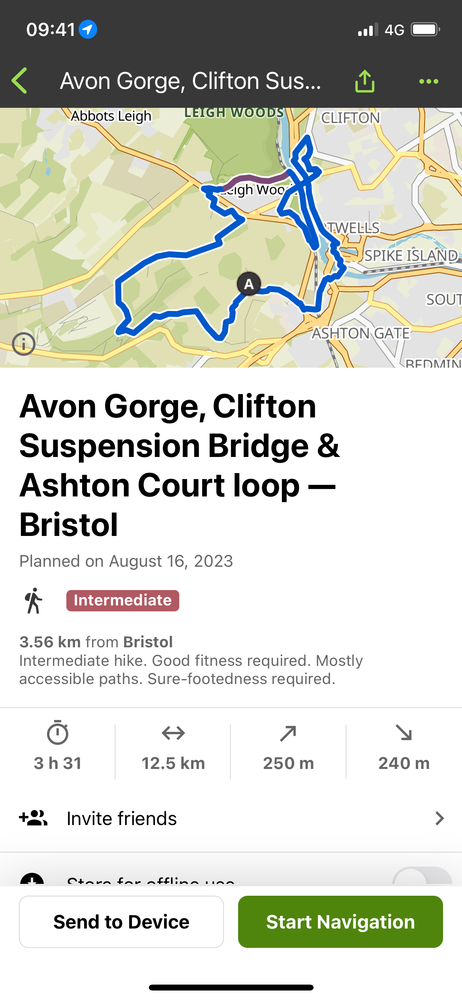 Press-Kit: Plan Features - EN Komoot App Screenshots | Komoot Newsroom