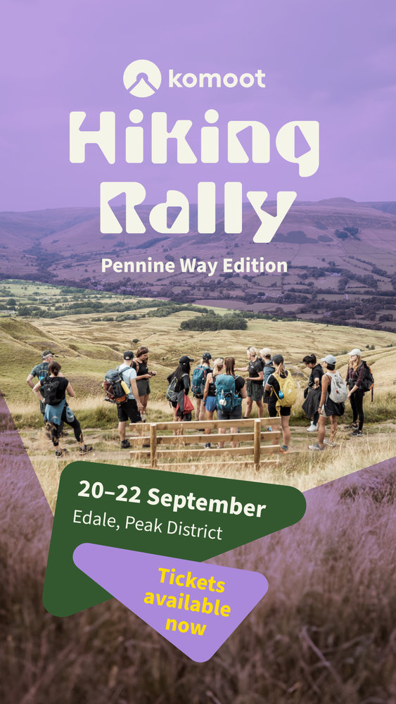 Press-Kit: Komoot UK Hiking Rally | Komoot Newsroom