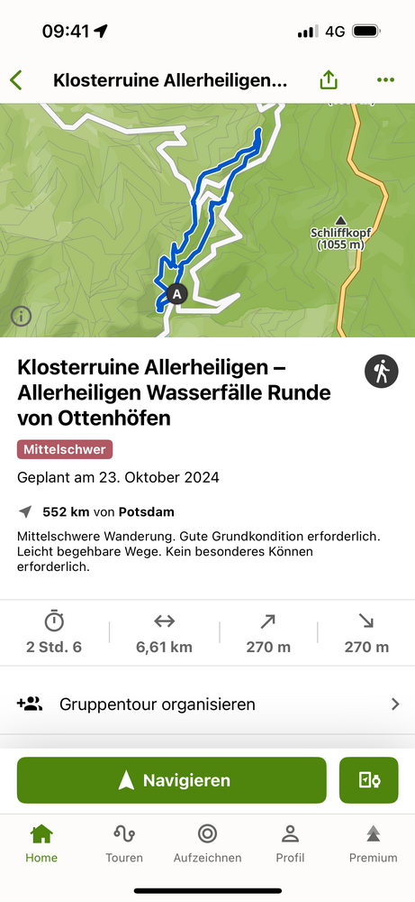Media kit: Route Plan Features - DE Komoot App Screenshots | Komoot ...