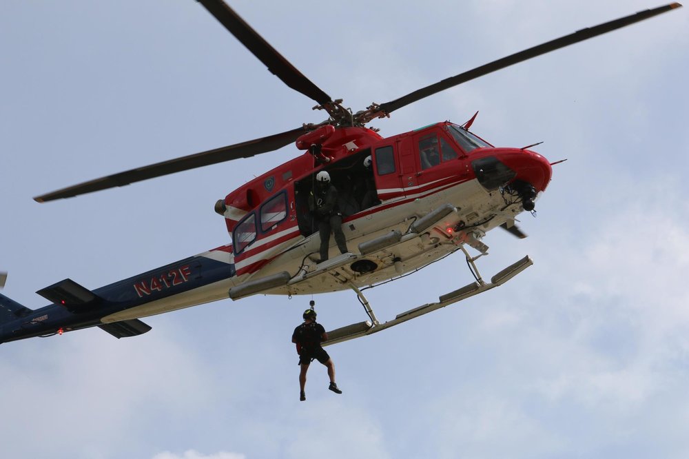 Houston Police Department Air Support Division Responds to Hurricane ...