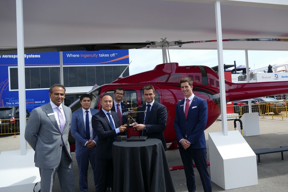 First Bell 505 Jet Ranger X Letter of Intent in the Philippines for ...