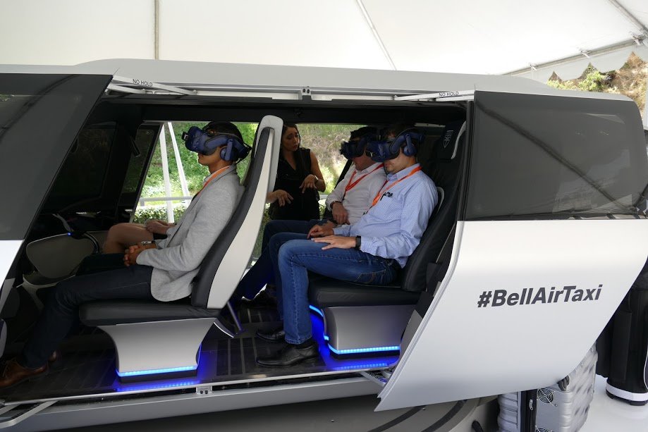 The Bell Air Taxi Takes Uber Elevate Attendees For A Ride | Bell Newsroom