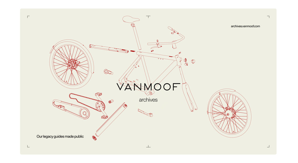 VanMoof opens up the VanMoof Archives: publicly available repair ...