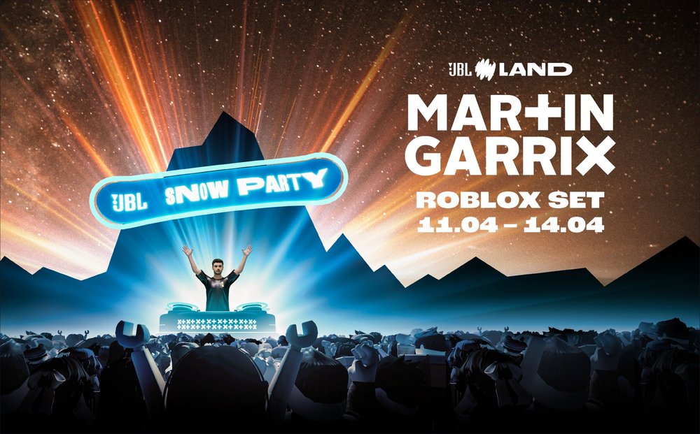 Martin Garrix takes the stage in JBL Land on Roblox with exclusive ...