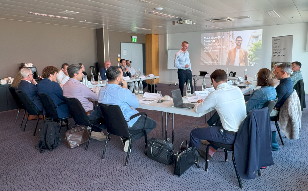 Oaklins M&A-Seminar vom 12. Juni 2025 | Oaklins Switzerland: M&A ...
