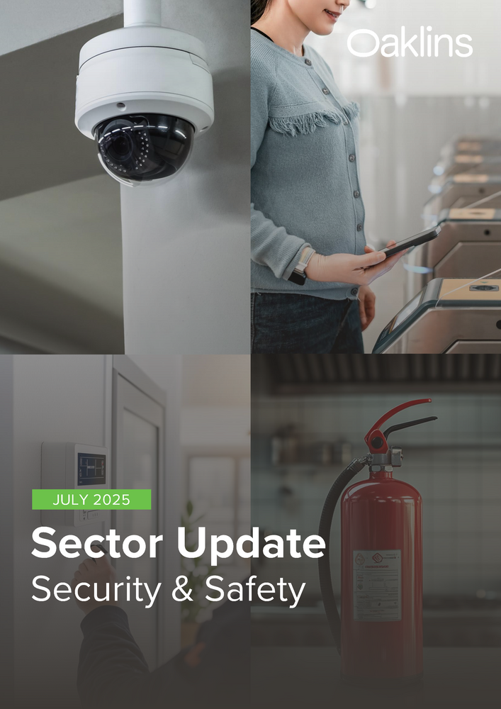 Sector Update | Security & Safety | July 2025 | Oaklins Germany: Mid ...
