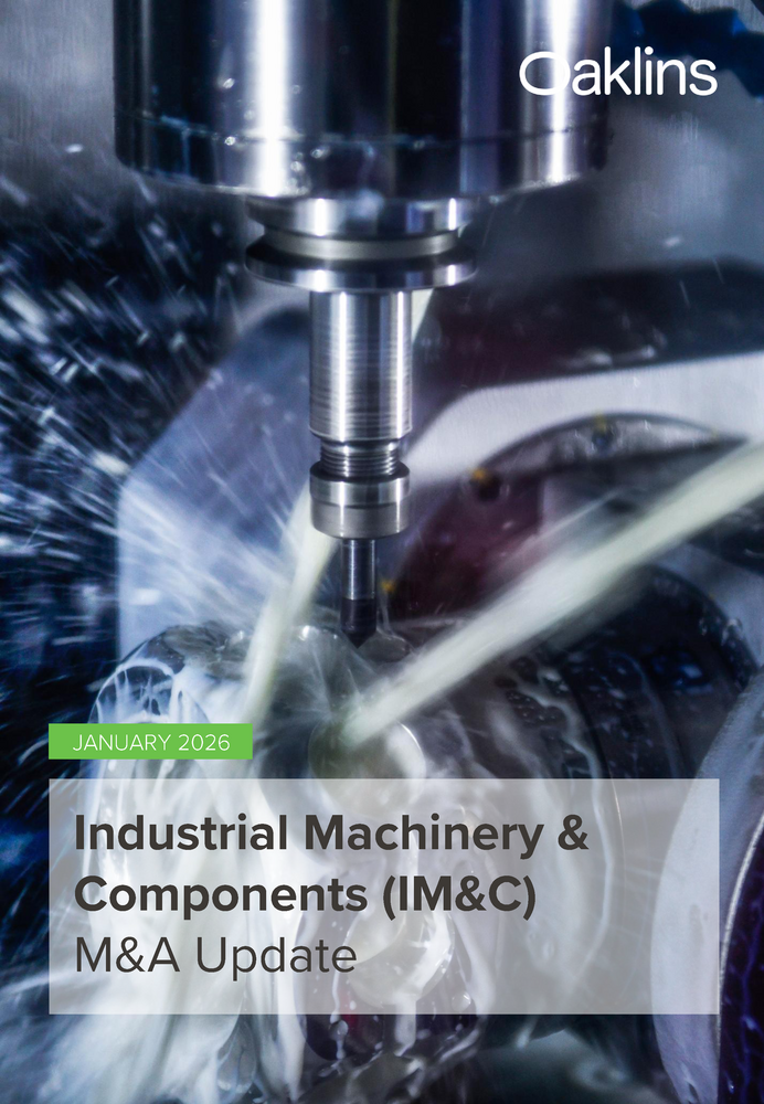Industrial Machinery & Components | M&A Update | Q4 2025 | Oaklins ...