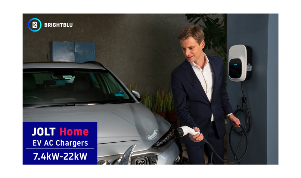 BRIGHTBLU launches JOLT Home AC Charger for Home and Workplace Charging ...