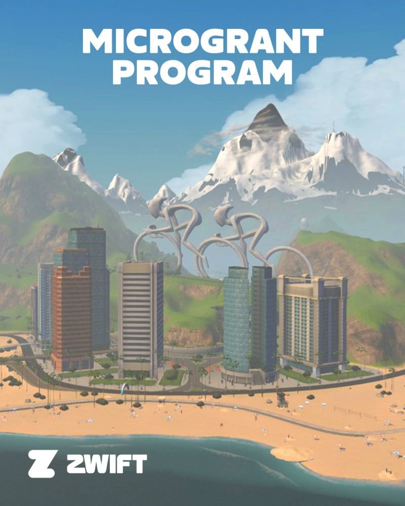 ZWIFT LAUNCHES MICROGRANT PROGRAM | Zwift Newsroom