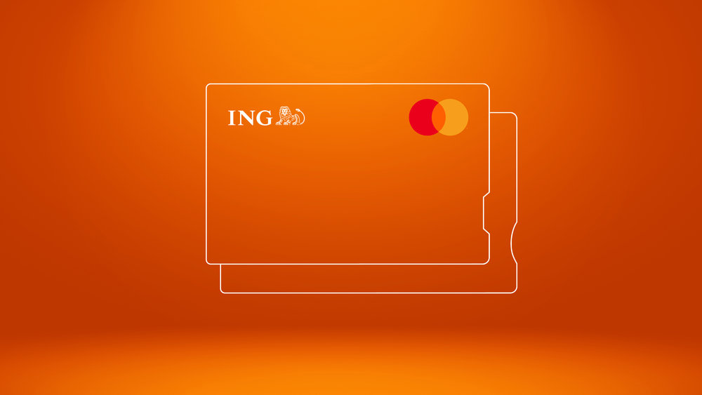 ING en Mastercard introduceren een creditcard met unieke hoekige ...