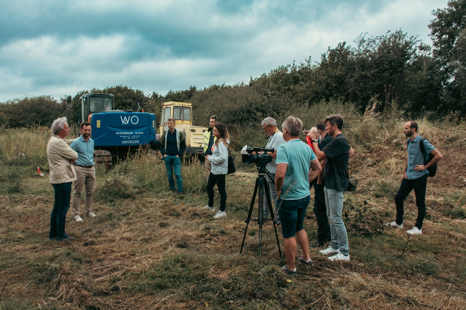 Aanleg nieuw stadsgroen Vlasakker van start | Kortrijk Newsroom