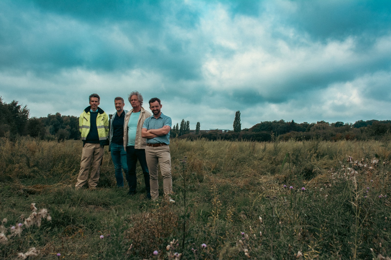 Aanleg nieuw stadsgroen Vlasakker van start | Kortrijk Newsroom