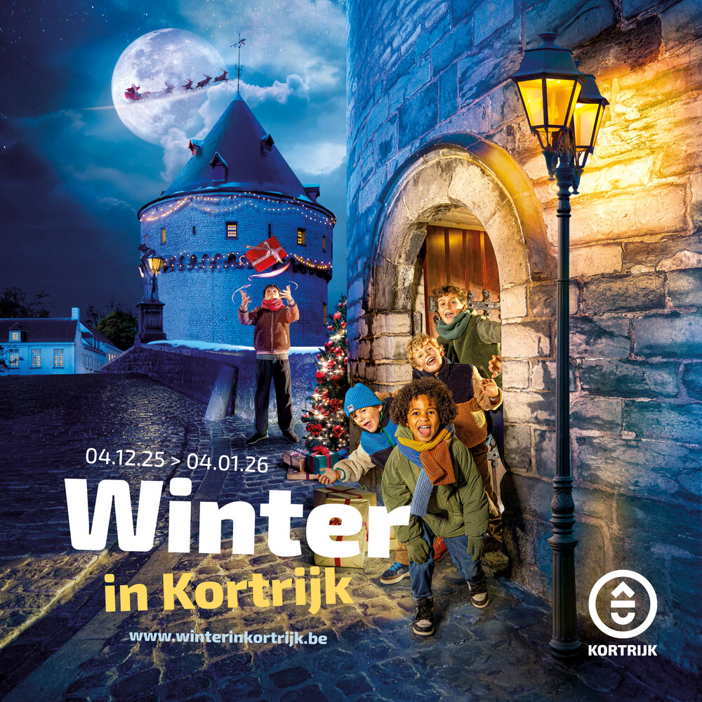 Geniet vanaf 4 december van de magische sfeer van Winter in Kortrijk ...