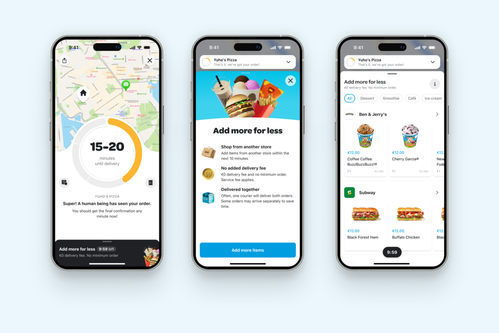 Double Order: Double the convenience, zero extra delivery cost | Wolt ...