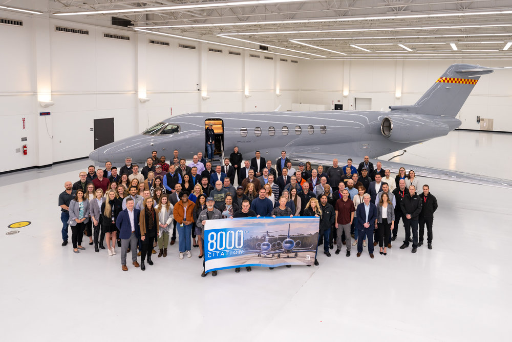 Textron Aviation delivers 8,000th Cessna Citation business jet ...