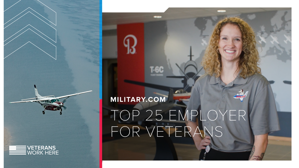 Textron Aviation named a 2025 Top 25 Employer for Veterans | Textron ...