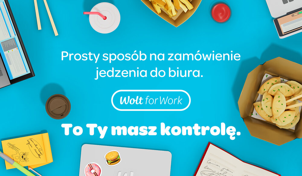 Wolt wprowadza benefit pracowniczy Wolt for Work | Biuro prasowe Wolt