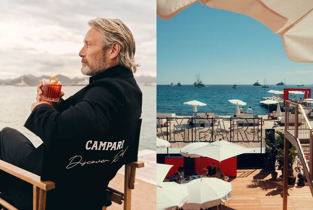 Mads Mikkelsen enthüllt beim Campari-Event in Cannes eigene Negroni ...