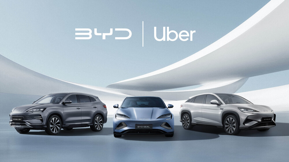 BYD et Uber s’associent pour rendre l'électrique plus accessible en ...