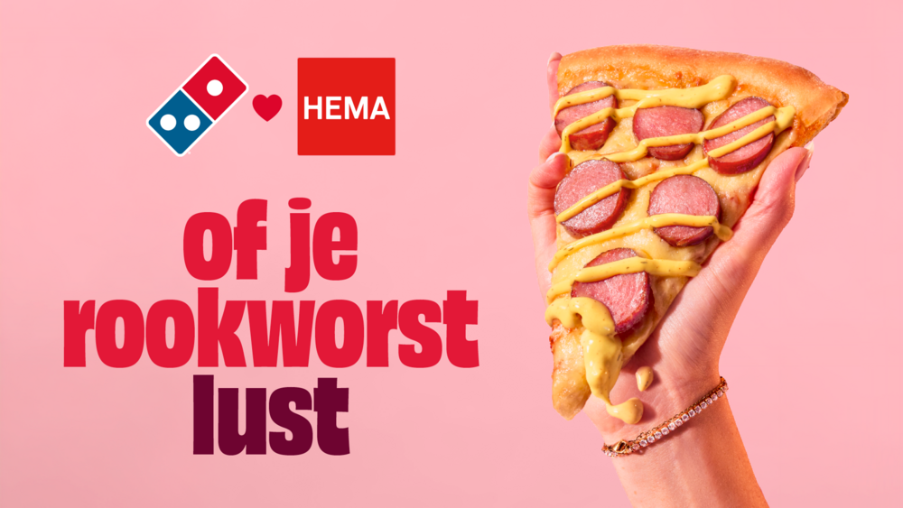 Craving alert! Domino’s en HEMA lanceren HEMA pizza rookworst | Domino ...