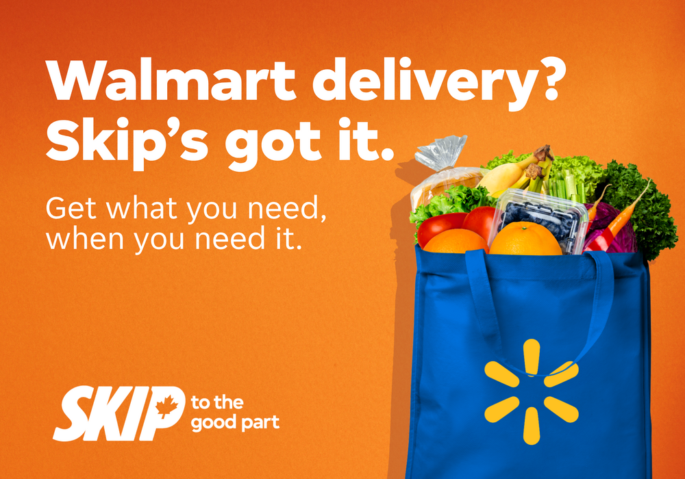 Skip and Walmart Canada team up to bring everyday value and convenience to doorsteps across ...