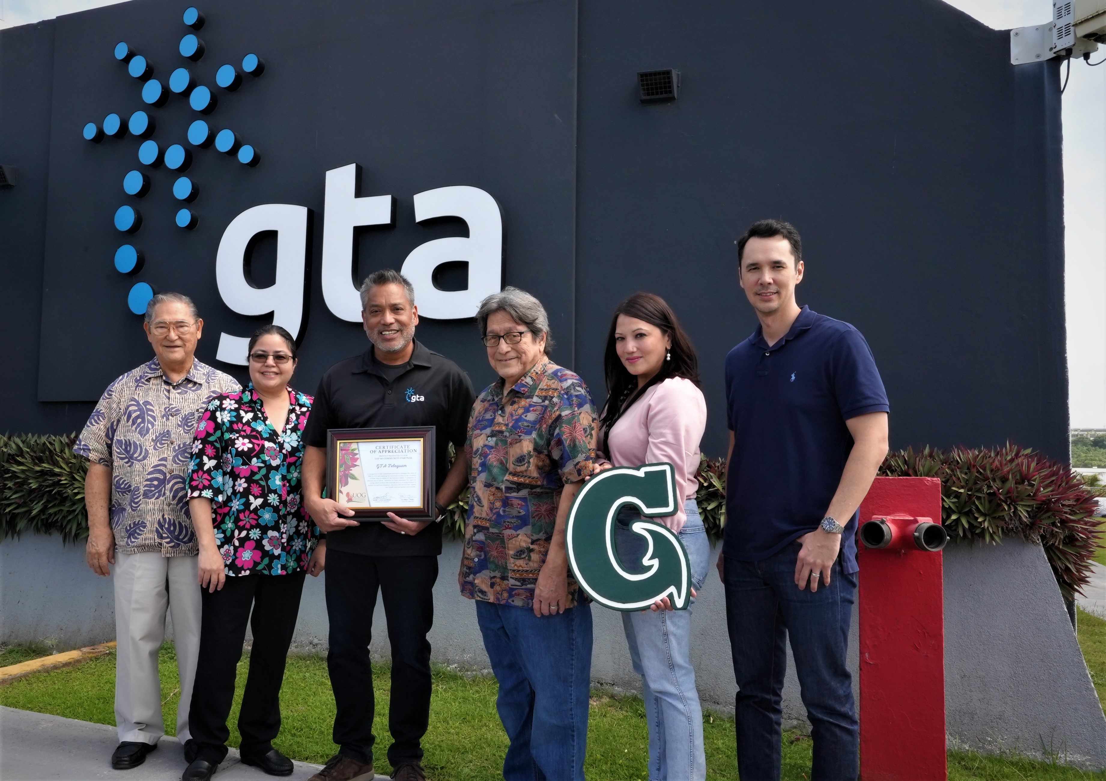 GTA Receives Recognition from University of Guam Endowment Foundation ...