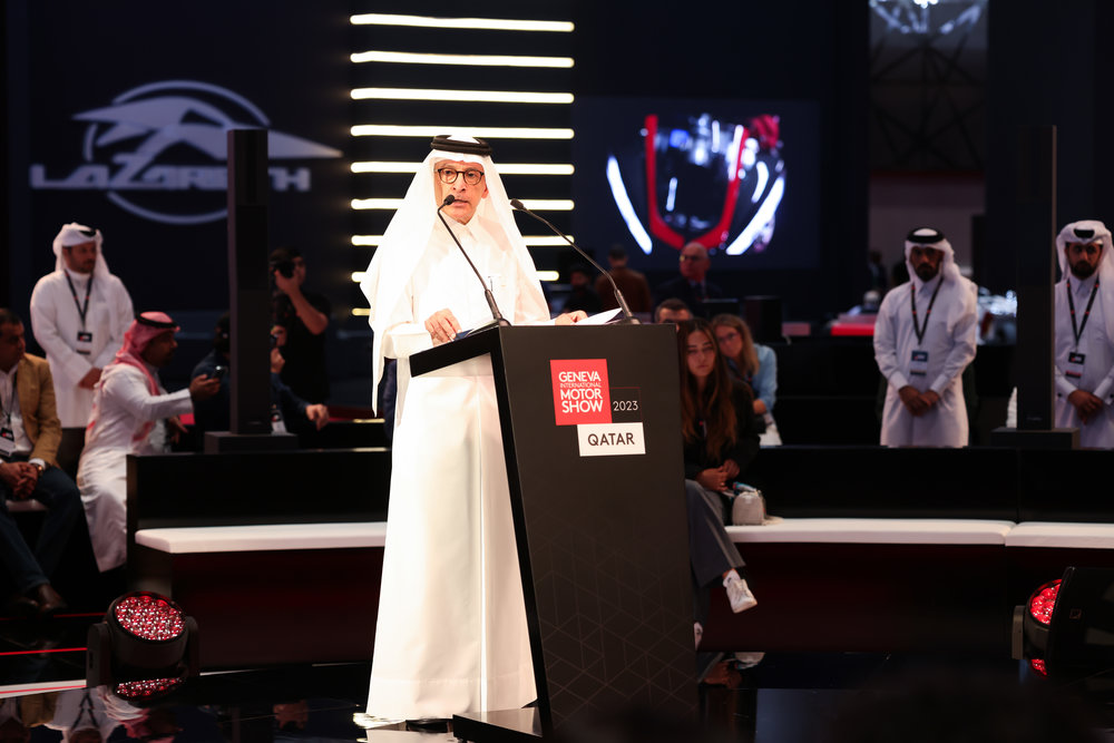 Qatar’s Prime Minister and Minister of Foreign Affairs, His Excellency Sheikh Mohammed bin ...