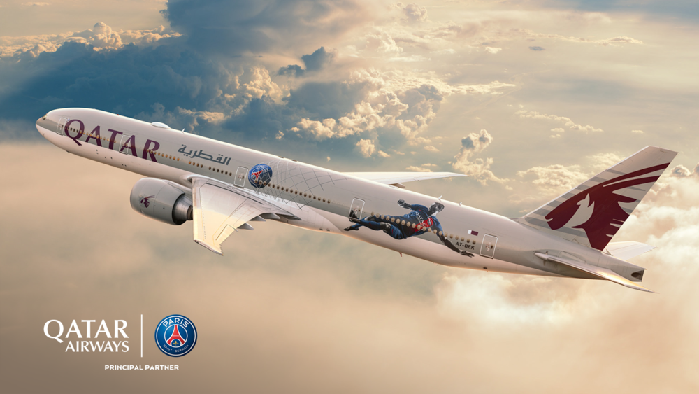 Qatar Airways kicks off the new football season with a branded Paris ...