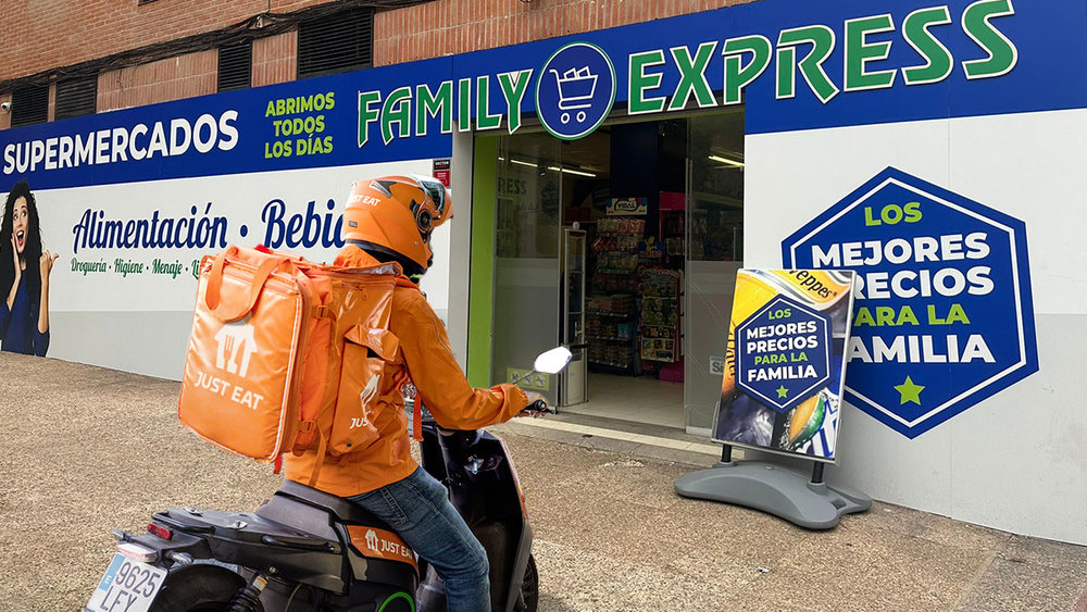 Just Eat y Supermercados Family Express unen fuerzas para facilitar la ...