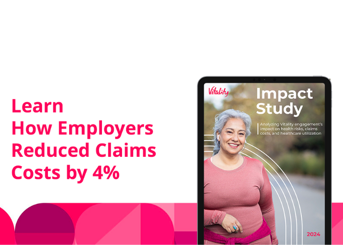 New Vitality Study Reveals: Employers Reduced Claims Costs by 4% and ...