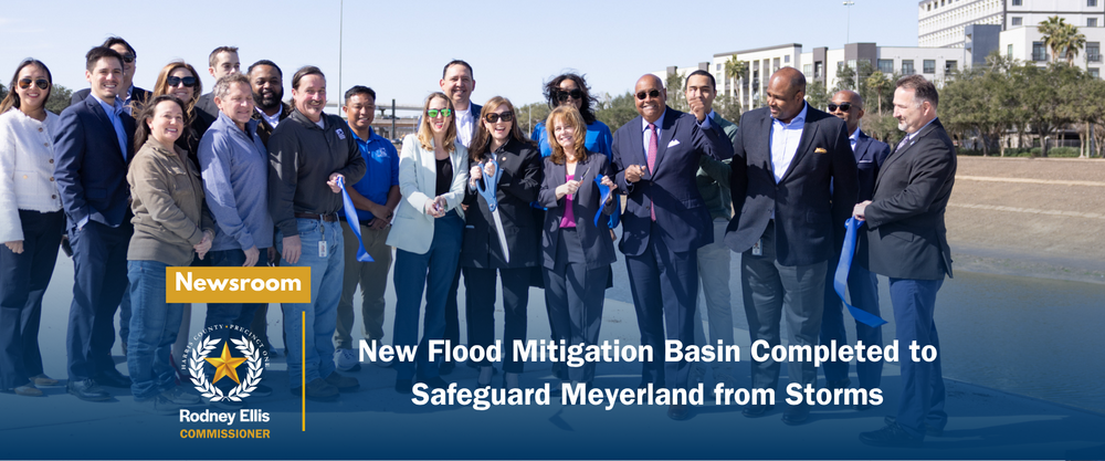 New Flood Mitigation Basin Completed to Safeguard Meyerland from Storms ...