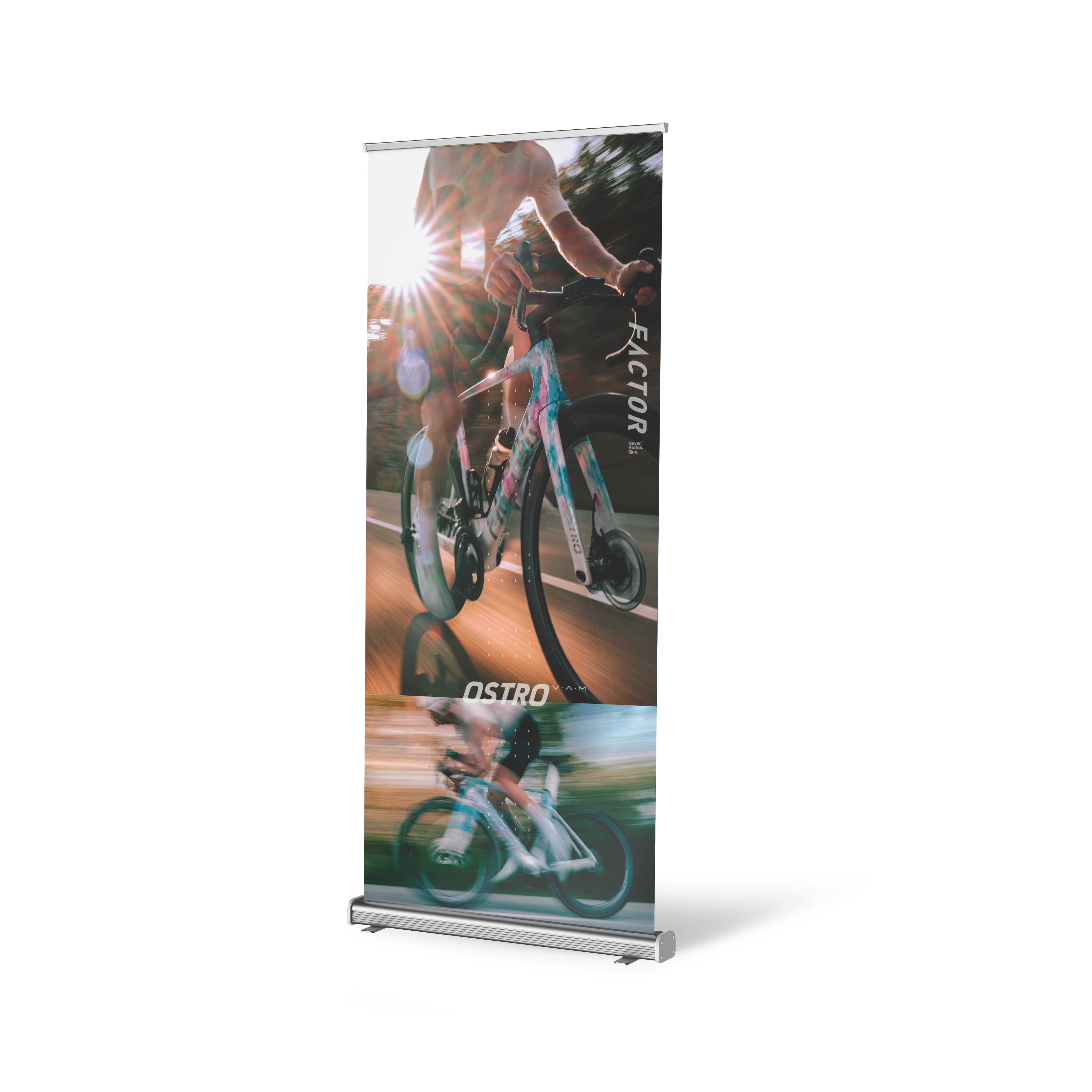Media kit: Banner Stand | Factor Bikes Newsroom
