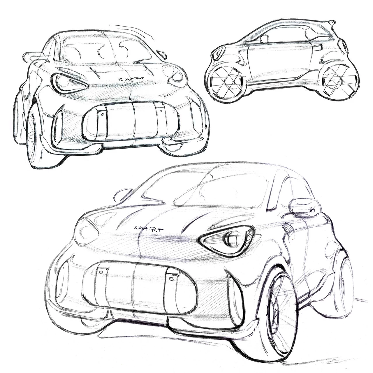 Il ritorno dell’iconica due posti, smart svela il design della Concept ...