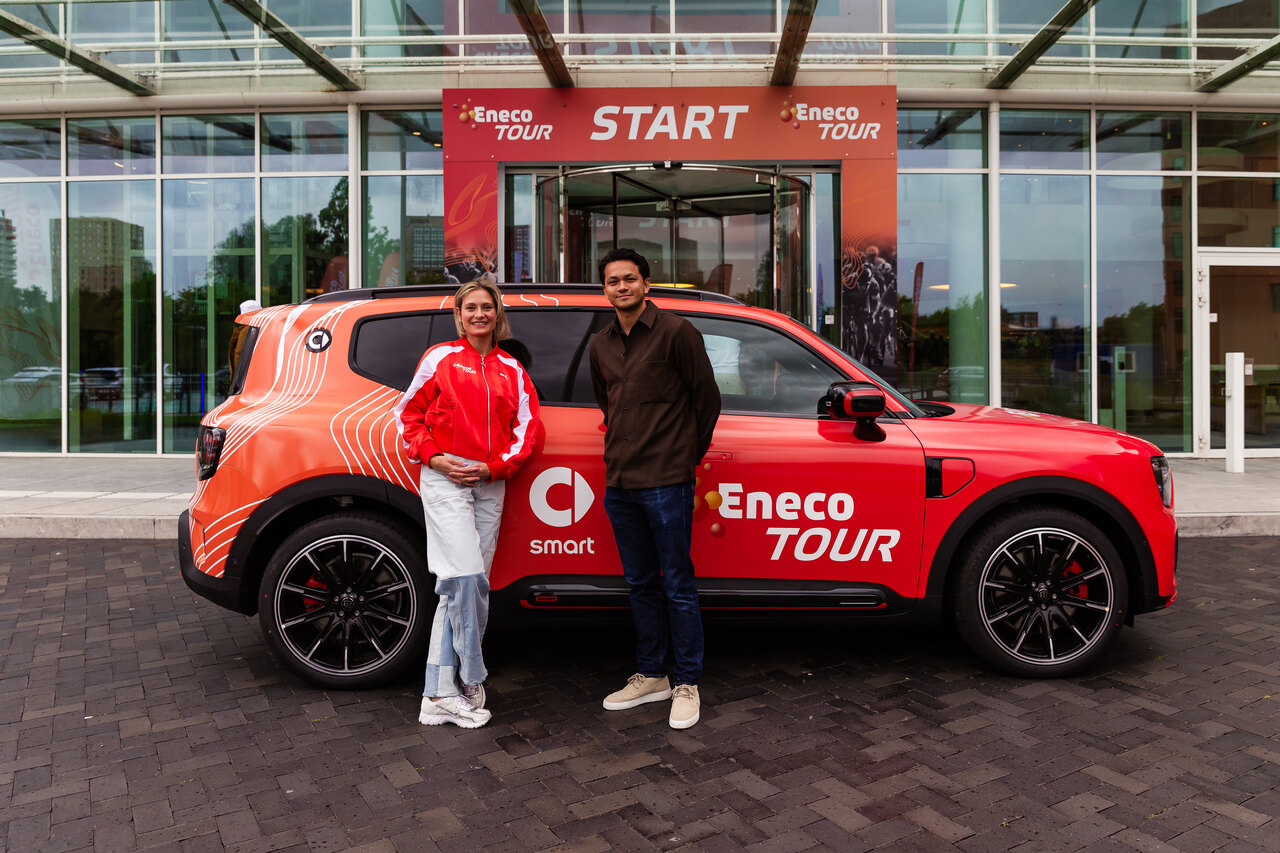 smart nieuwe mobility partner van de Eneco Tour | smart Newsroom